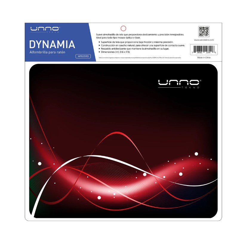 MOUSE PAD UNNO TEKNO BRAVE GAMING MP6051GN | EquiTecno C.A.